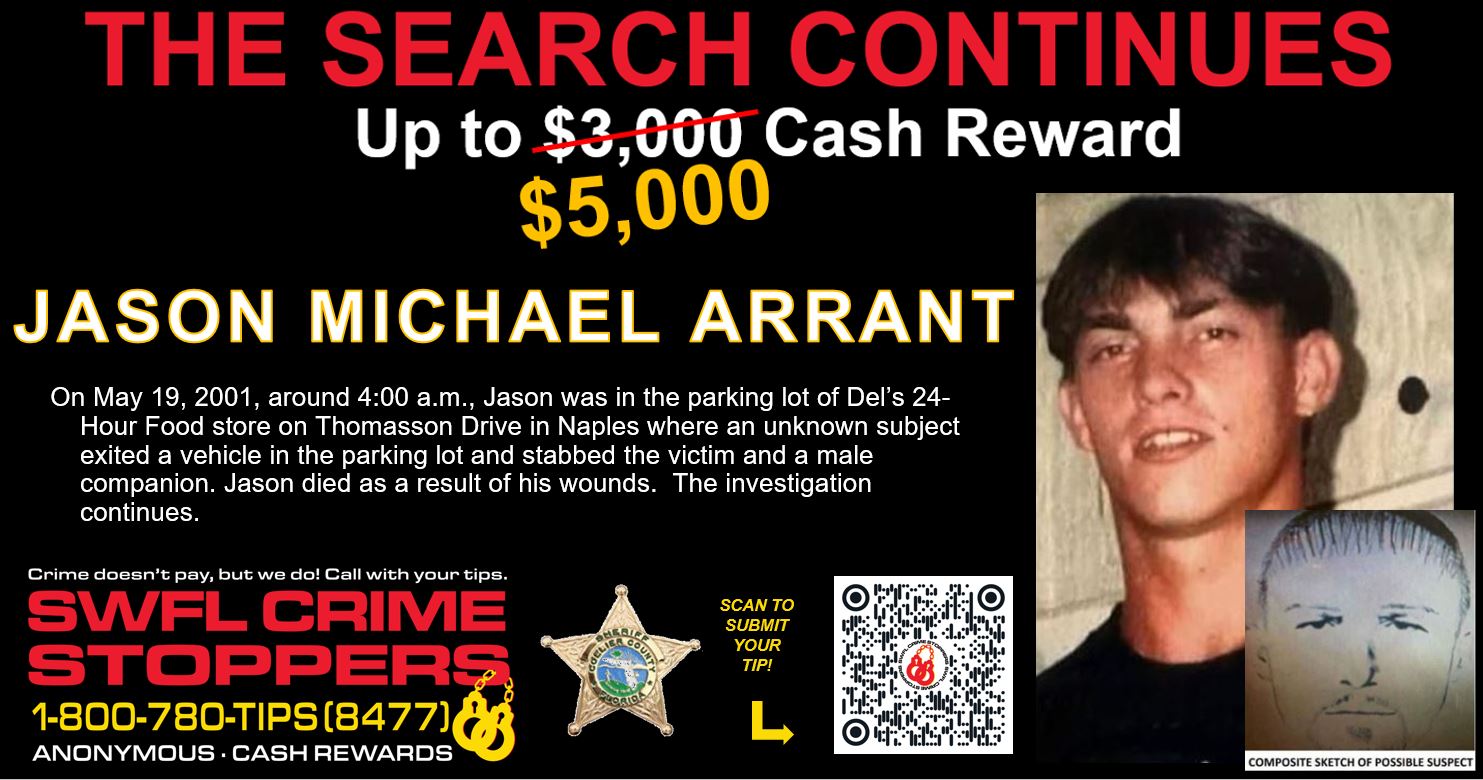 Unsolved Homicides - Southwest Florida Crime Stoppers