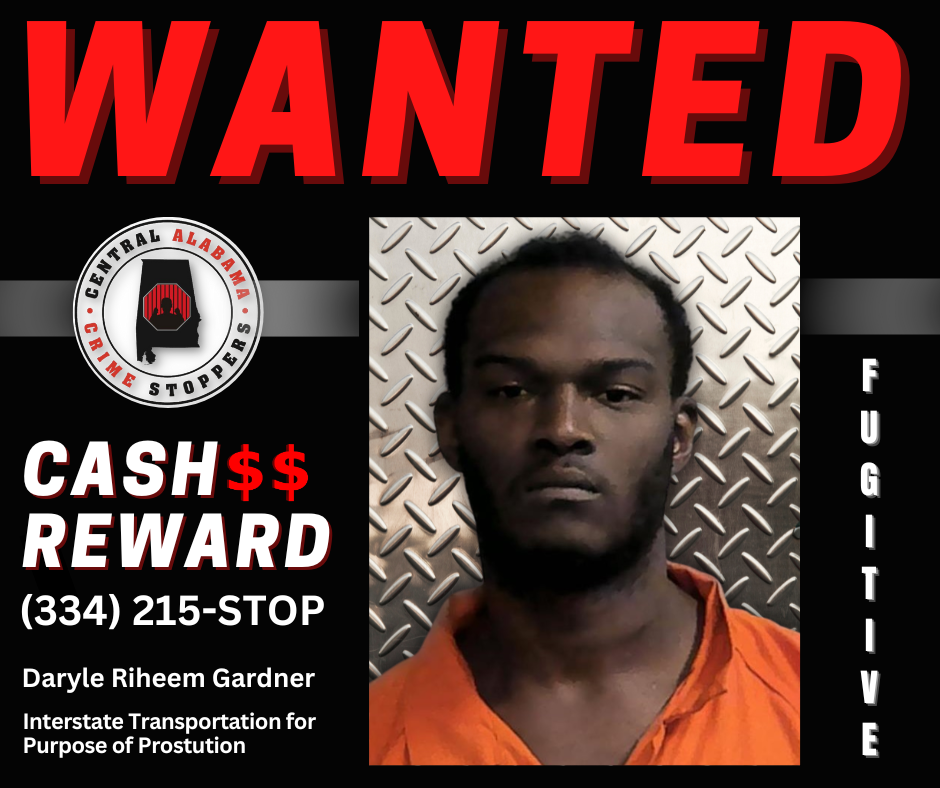 Wanted Suspects - Central Alabama Crime Stoppers